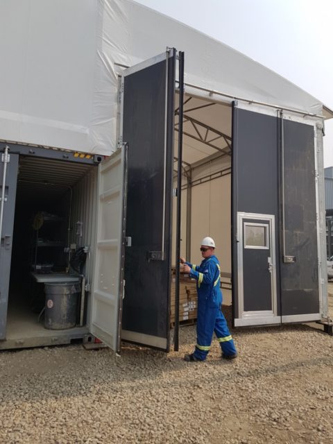 Project Gallery | Container Truss Systems